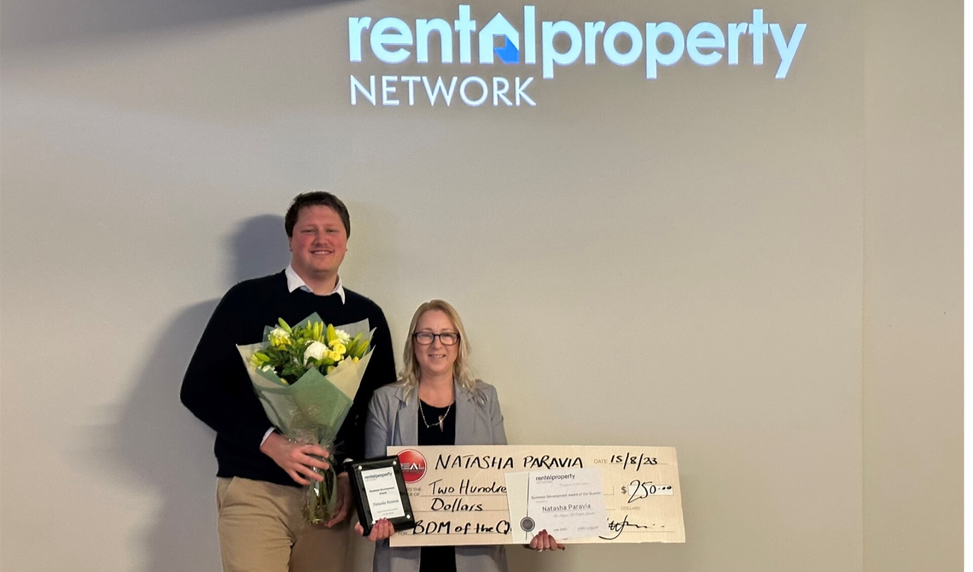 Highest Portfolio Growth Award for Local Area Specialist Natasha ...